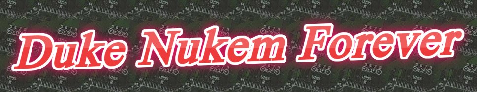 Duke Nukem Forever logo. Free logo maker.