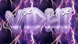 vidhi logo. Free logo maker.