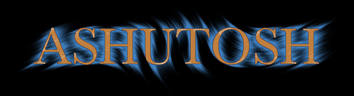 ASHUTOSH logo. Free logo maker.