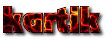kartik logo. Free logo maker.