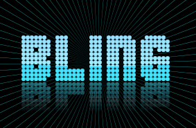 BLING logo. Free logo maker.