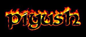 piyush logo. Free logo maker.