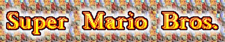 Super Mario Bros. logo. Free logo maker.