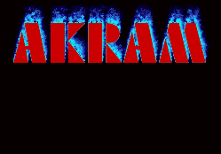 AKRAM logo. Free logo maker.