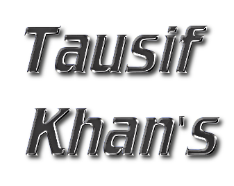 Tausif Name Logo