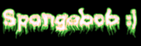 Spongebob :) logo. Free logo maker.