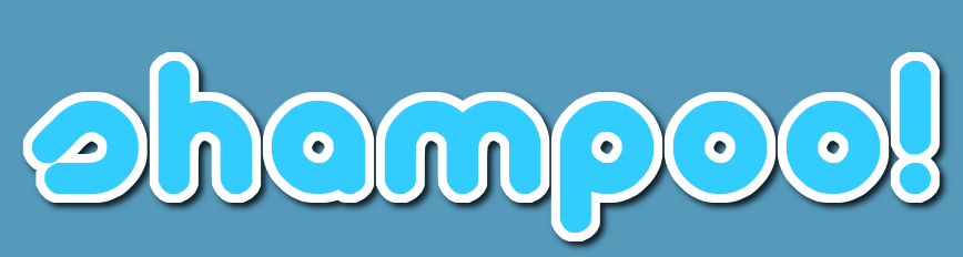 shampoo! logo. Free logo maker.