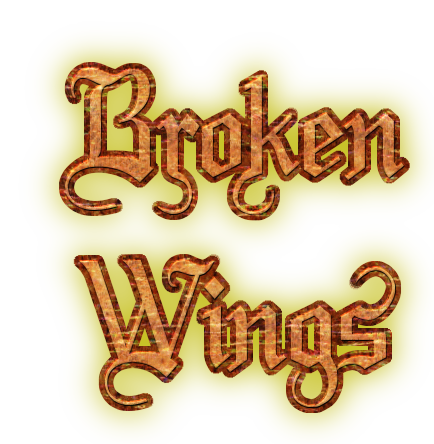 Broken Wings logo. Free logo maker.