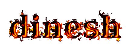 dinesh logo. Free logo maker.