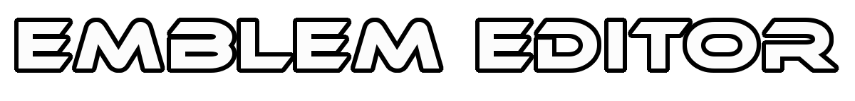 Emblem Editor logo. Free logo maker.