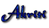 Akriti logo. Free logo maker.