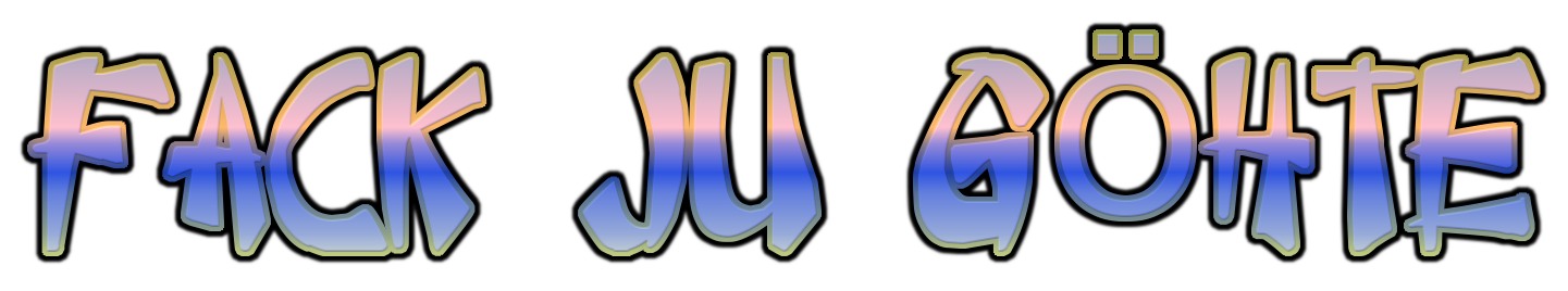 FACK JU GÖHTE logo. Free logo maker.