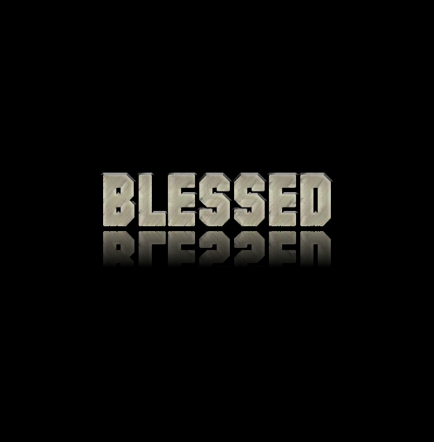 BLESSED logo. Free logo maker.