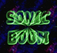 Sonic Boom logo. Free logo maker.