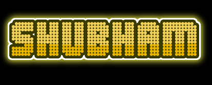 SHUBHAM logo. Free logo maker.