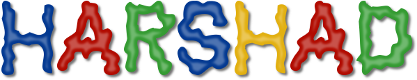 HARSHAD logo. Free logo maker.