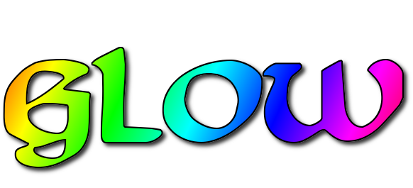 GLOW logo. Free logo maker.