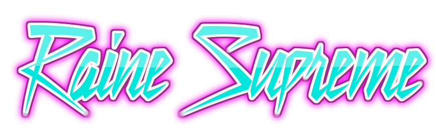 Raine Supreme logo. Free logo maker.