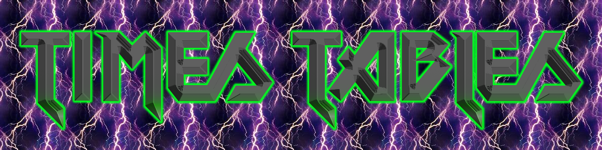 times tables logo. Free logo maker.