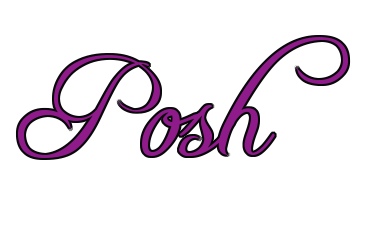 Posh logo. Free logo maker.