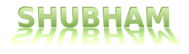 SHUBHAM logo. Free logo maker.