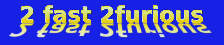 2 fast 2furious logo. Free logo maker.