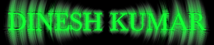 DINESH KUMAR logo. Free logo maker.