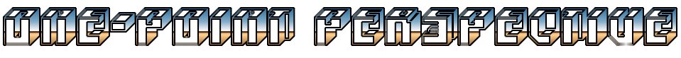 One-Point Perspective logo. Free logo maker.