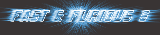 Fast & Furious 6 logo. Free logo maker.