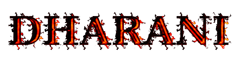 DHARANI logo. Free logo maker.