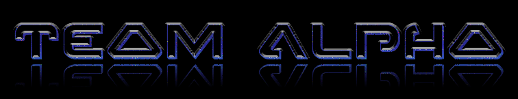 Team Alpha logo. Free logo maker.