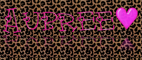 Aubree♥ logo. Free logo maker.