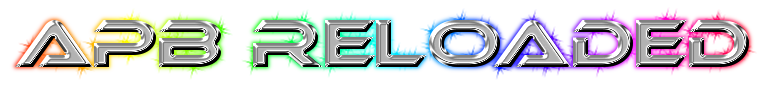APB Reloaded logo. Free logo maker.