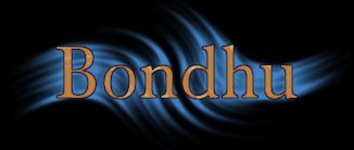Bondhu logo. Free logo maker.