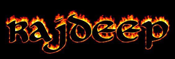 Rajdeep logo. Free logo maker.