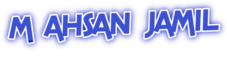 m ahsan jamil logo. Free logo maker.