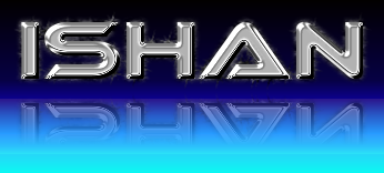 Ishan Name Logo