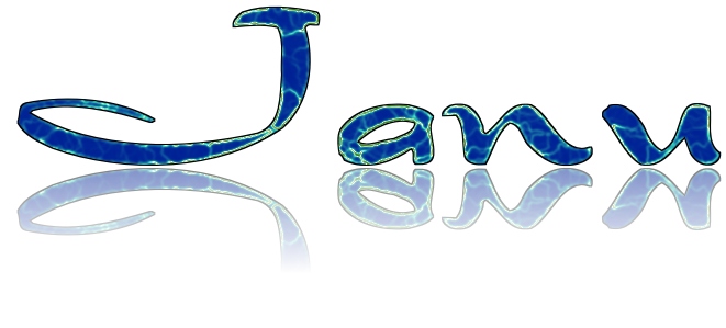 Janu Name Logo