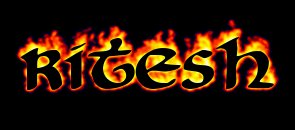 Ritesh logo. Free logo maker.