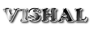 VISHAL logo. Free logo maker.