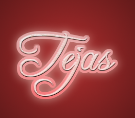 Tejas Name Logo Tejas