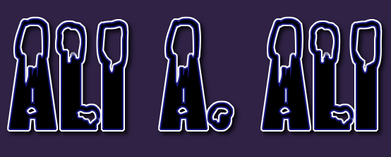 Ali A. Ali logo. Free logo maker.