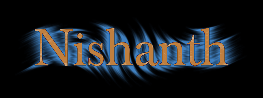 Nishanth logo. Free logo maker.