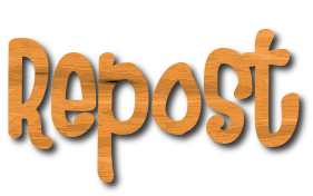 Repost logo. Free logo maker.