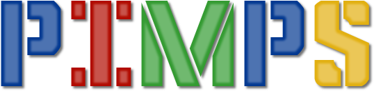 PIMPS logo. Free logo maker.