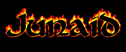 Junaid Name Logo