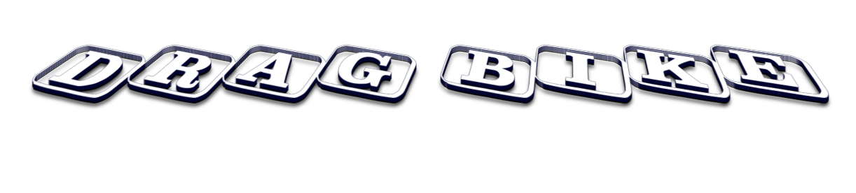 Drag bike logo. Free logo maker.