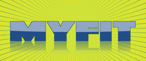 MyFit logo. Free logo maker.