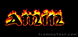 Amin logo. Free logo maker.