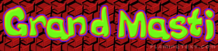 Grand Masti logo. Free logo maker.